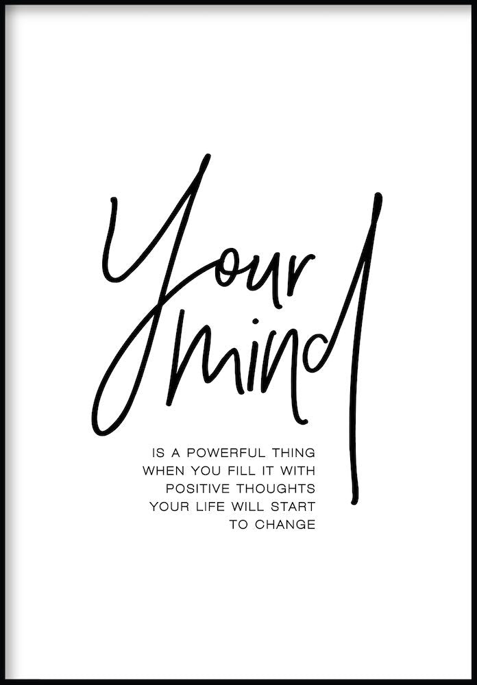 Your Mind Poster - GlamPosters.com